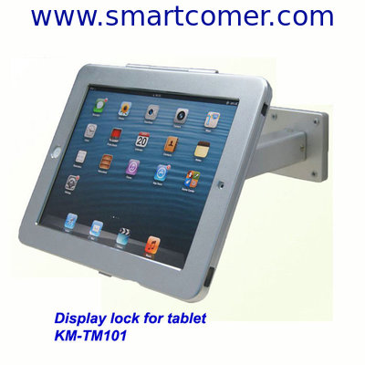 COMER  restaurant table anti-theft locking display kiosk for tablet ipad in shop, hotels