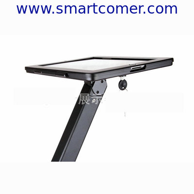 COMER advertising floor display locker brackets for tablet ipad in shop, hotels, restaurant