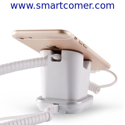 COMER smartphone shops security alarm system display rack stand holder table display