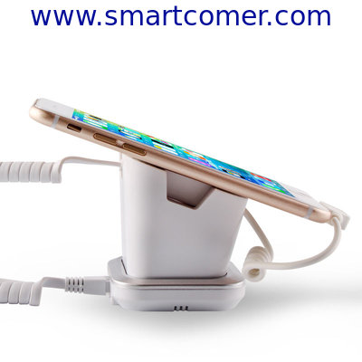 COMER smartphone shops security alarm system display rack stand holder table display