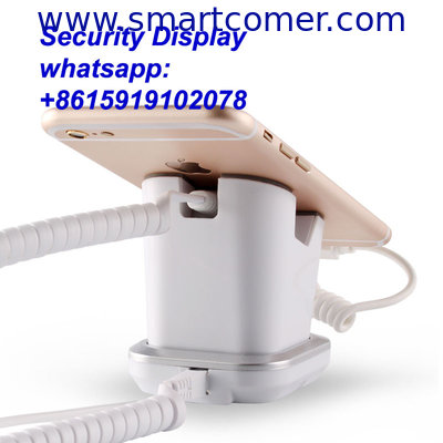COMER anti theft alarming devices for apple iphone 6 samsung smart phones desk display magnetic stands