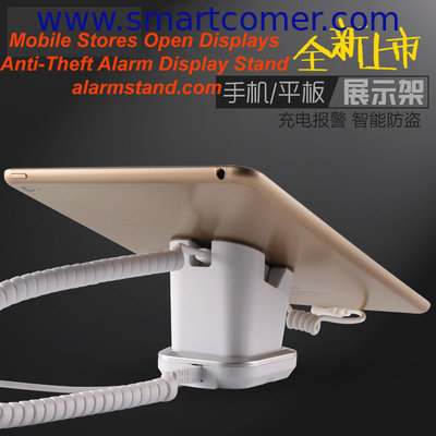 COMER mobile phone security holder stand/cell phone security display alarm holder