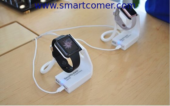 COMER security smart watch stands with alarm function