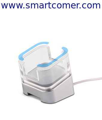 COMER  New security alarm anti-theft desk display plastic stand with alarm charging for tablet phone