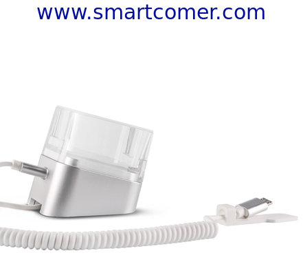 COMER New acrylic display table mounting for security anti-theft sensor alarm charging for tablet cellphone