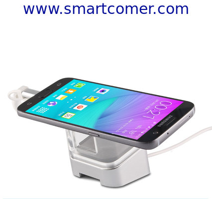COMER New acrylic display table mounting for security anti-theft sensor alarm charging for tablet cellphone