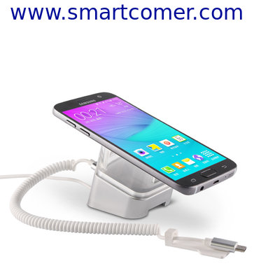 COMER New acrylic display table mounting for security anti-theft sensor alarm charging for tablet cellphone