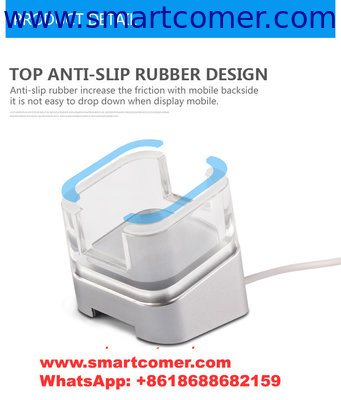 COMER New acrylic display anti theft alarm sensor stands for security tablet android mobile iphone