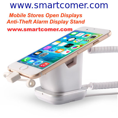 COMER anti-lost alarm cable locking devices for 7" tablet security magnetic display stands for stores
