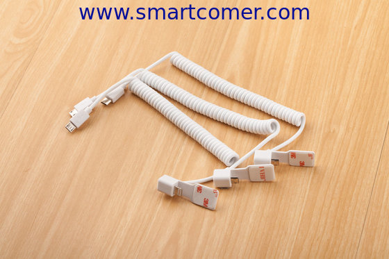 COMER alarm display mobile phone mounts with alarm sensor and cable lock devices