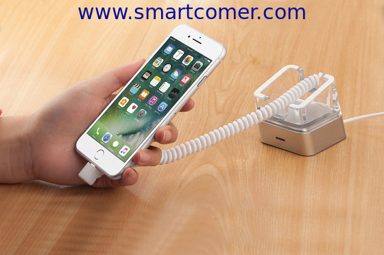 COMER anti-theft alarm locking devices security system tablet mobile phone display stand with security lock