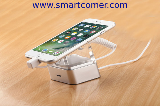 COMER anti-theft alarm locking devices security system tablet mobile phone display stand with security lock