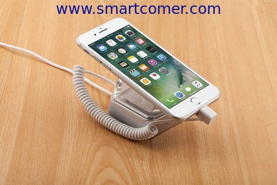 COMER anti-theft alarm locking devices security system tablet mobile phone display stand with security lock
