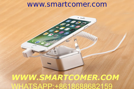 COMER alarm cellular telephone mounting shelves for retail stores mobile phone security display devices