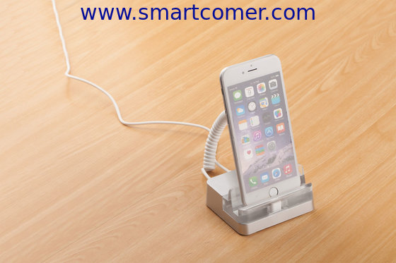 COMER smart phone stores security alarm system desktop display rack stand acrylic holder with charging cord