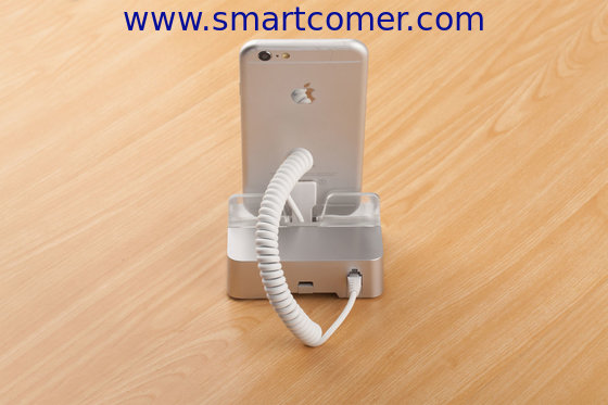 COMER smart phone stores security alarm system desktop display rack stand acrylic holder with charging cord