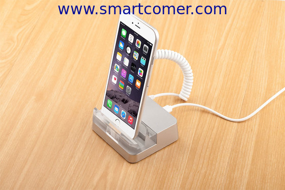 COMER smart phone stores security alarm system desktop display rack stand acrylic holder with charging cord