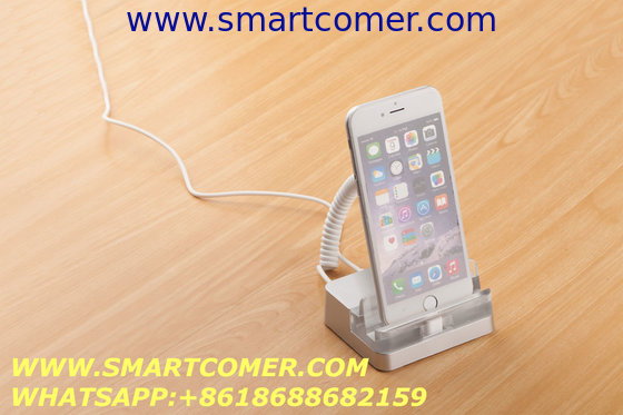 COMER anti-theft smart phone display alarm mounting bracket for mobile stores