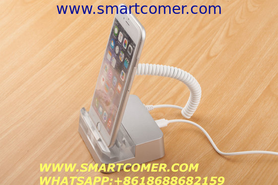 COMER anti-theft smart phone display alarm mounting bracket for mobile stores