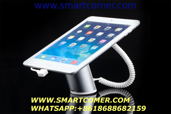 COMER anti-theft locking bracket mobile security display stands with alarm and charger for cell phone