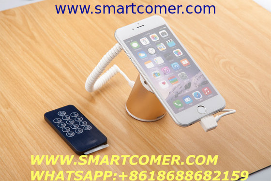 COMER mobile stores cell phone security holders with alarm systems for mobile digital stores