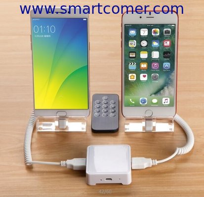 COMER 2 USB PORT Anti-theft Display Sensor Host For Digital Device With Charging and Alert Capability
