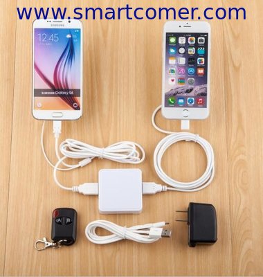 COMER 2 USB PORT Anti-theft Display Sensor Host For Digital Device With Charging and Alert Capability