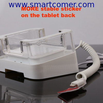 COMER anti theft locking devices security alarm system for tablet desk display stands