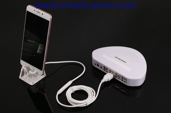 COMER Retail Shop Factroy Price Mobile Phone Anti-Theft Alarm charger display stand