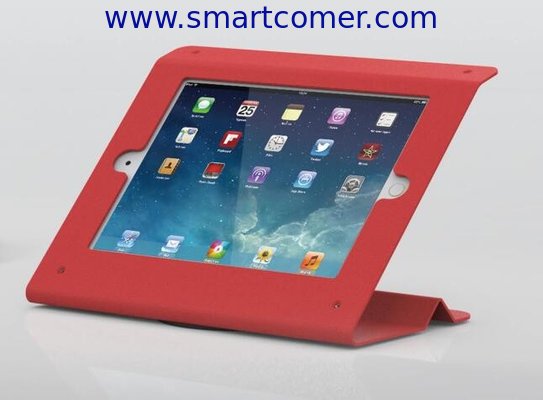 COMER secure lock tablet counter-top display mounting 360 degree rotating tablet stands for digital retail stores