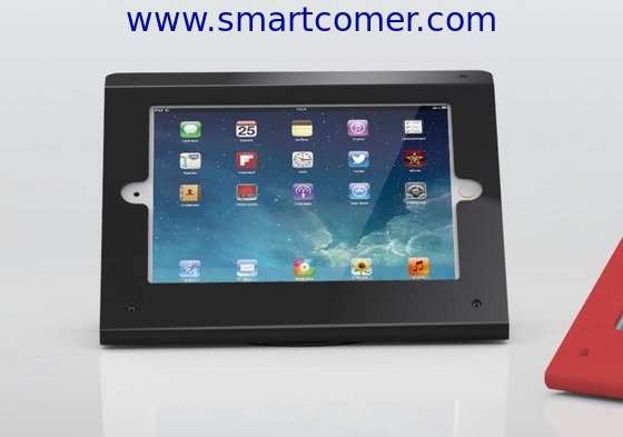 COMER secure lock tablet counter-top display mounting 360 degree rotating tablet stands for digital retail stores