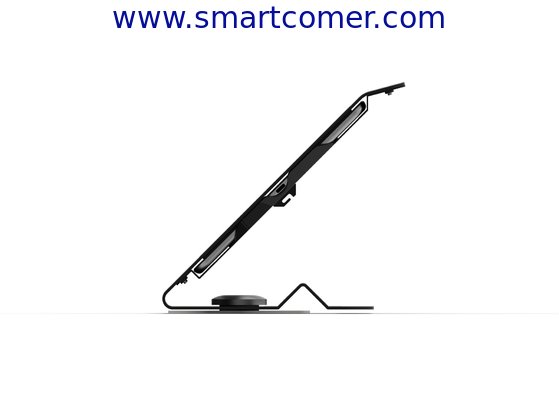 COMER secure lock tablet counter-top display mounting 360 degree rotating tablet stands for digital retail stores