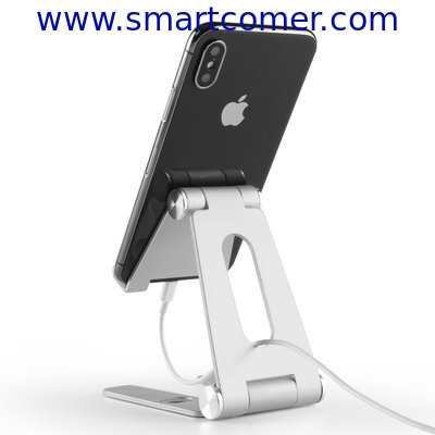 COMER adjustable mobile phone Desktop metal stand holder support for home / office entertainment