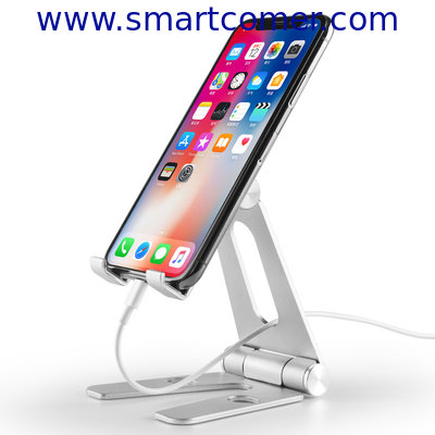 COMER Adjustable Cell Phone Tablet Desk Stand Holder Smart Mobile Bracket for iPad Samsung iPhone