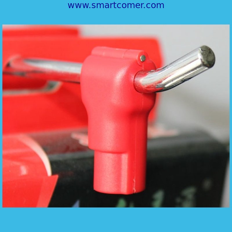 COMER Supermarket display rack slatwall key lock hook for EAS SYSTEM
