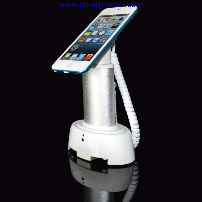 COMER 6 inch tablet stand for security desktop display with alarm display and charging