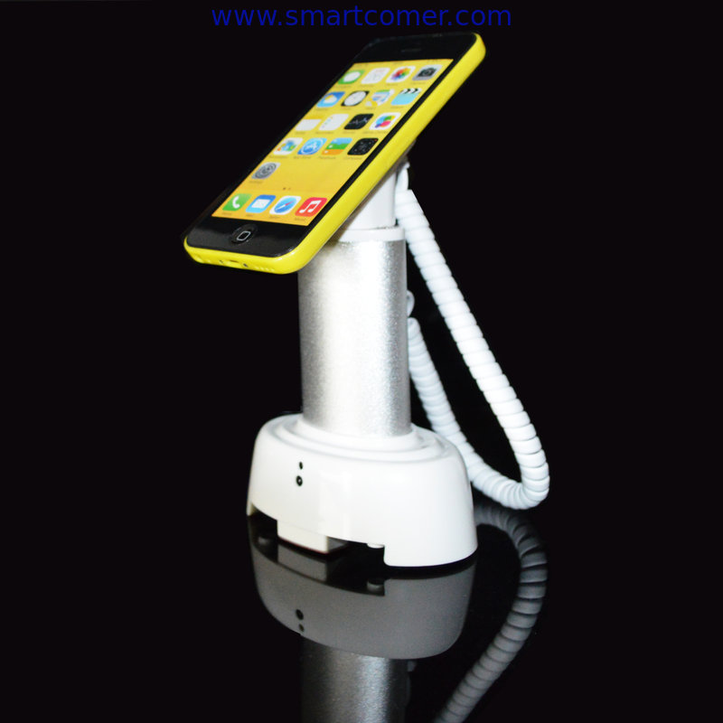COMER retail store anti theft security mobile phone holder for retail stores alarm sensor lock devices