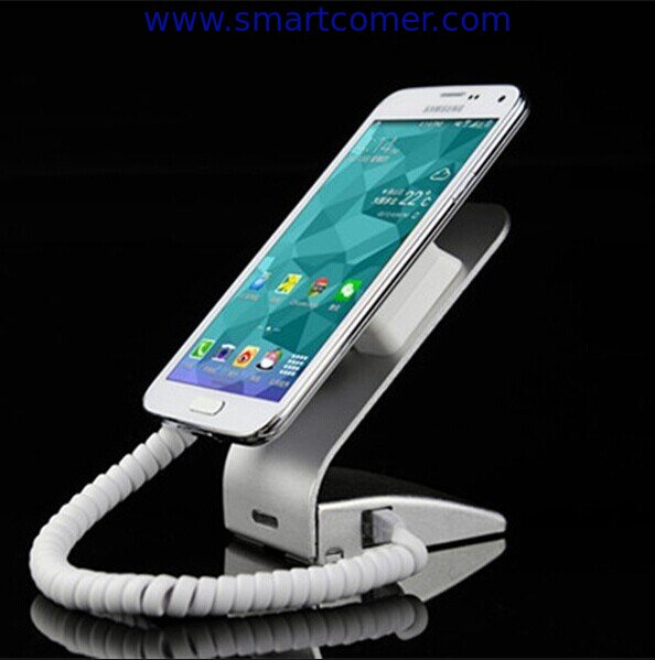COMER anti shoplift alarm devices Secure desktop Display Stand for mobile phone shops