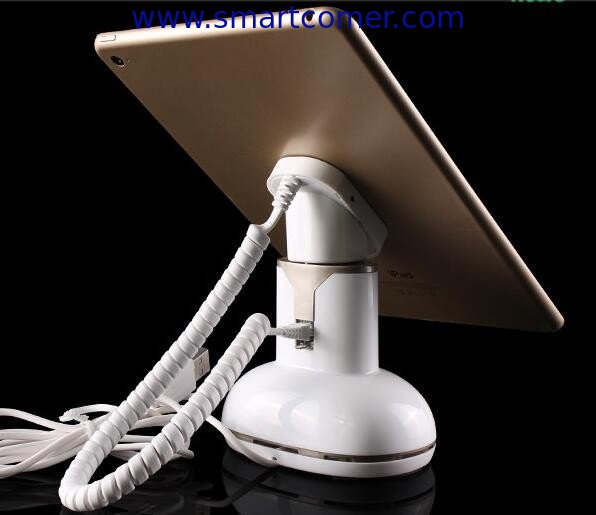 COMER tablet counter mounting bracket with alarm sensor anti-theft display systems