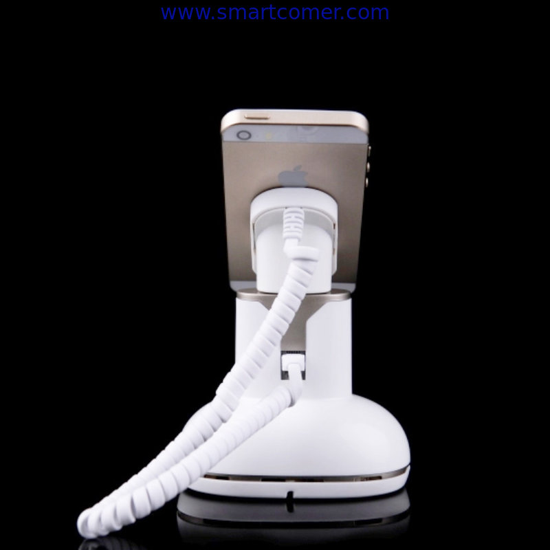 COMER Security counter Display magnetic Holder for Mobile Phone with alarm sensor and charging cord