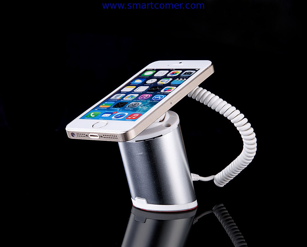 COMER anti-theft mobile security clip locking stands for mobile shop
