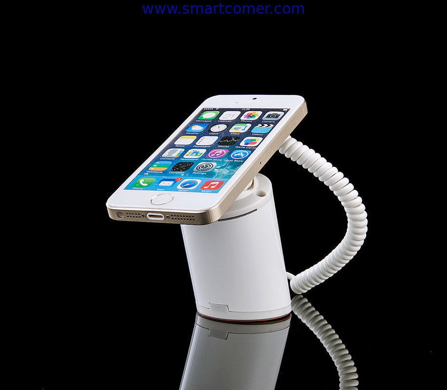 COMER GSM Mobile phone shop anti-theft alarm holder with alarm tabletop display charging stand
