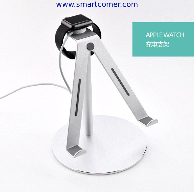 COMER tablet stores Display anti-lost bracket smartwatch desk holder 2 in 1