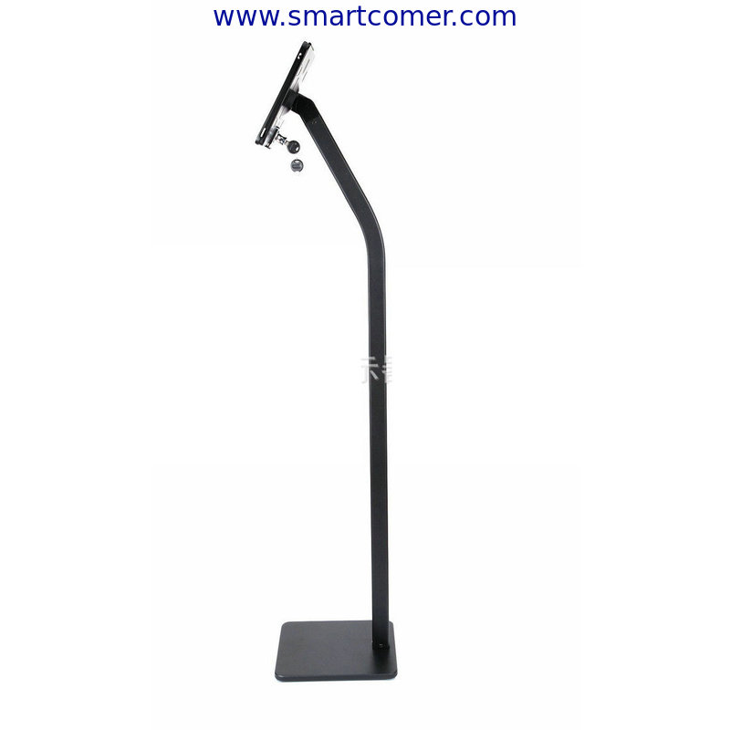 COMER advertising floor display locker brackets for tablet ipad in shop, hotels, restaurant