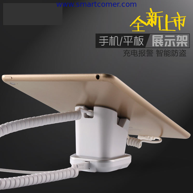 COMER 7" tablet panel computer security alarm counter display magnetic stands with charging cord