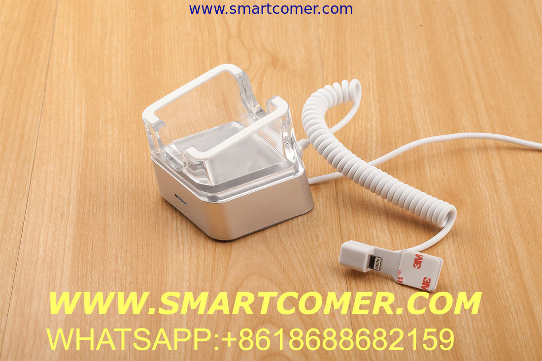 COMER anti-lost displaying system alarm mobile phone stands for supermarket shops