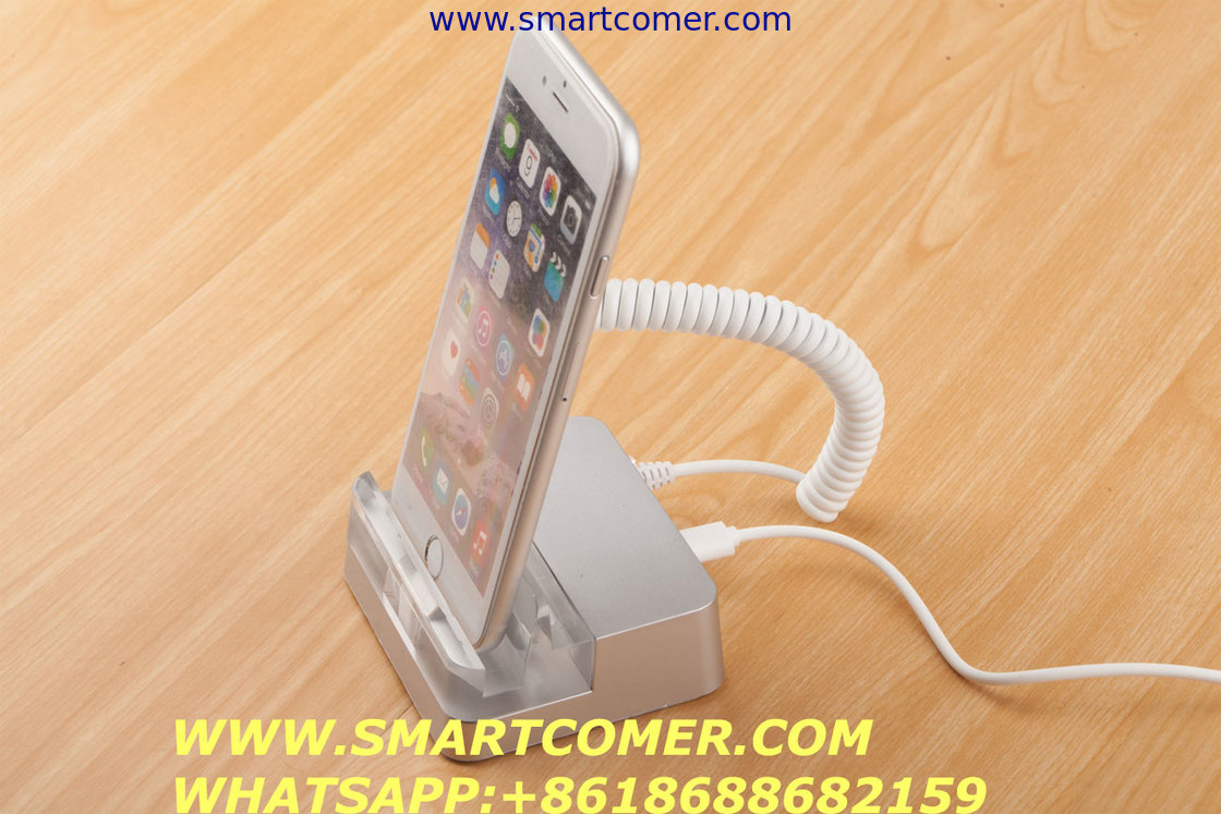 COMER security display devices for smart cellular phone anti-theft alarm bracket