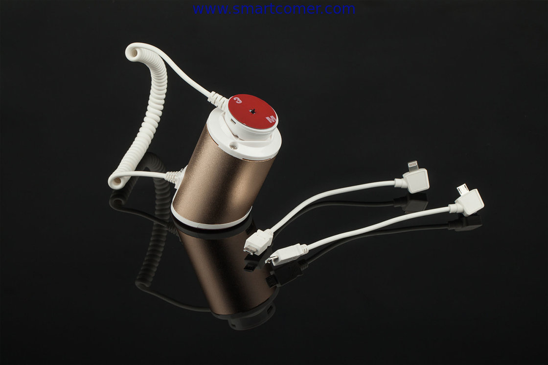 COMER security supermarket handset phone retail shore display anti-theft cable lock devices