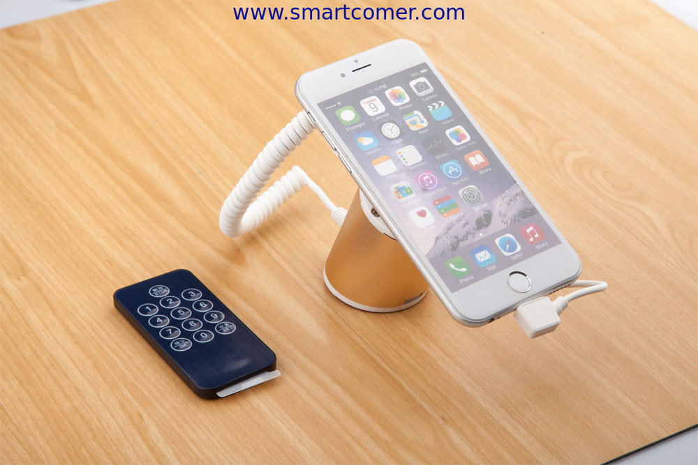 COMER new gadgets mobile phone anti-theft device, cell phone anti-theft with adapters