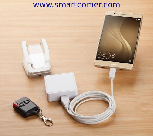 COMER 2ways charging security alarm controller system for mobile tablet retail shops